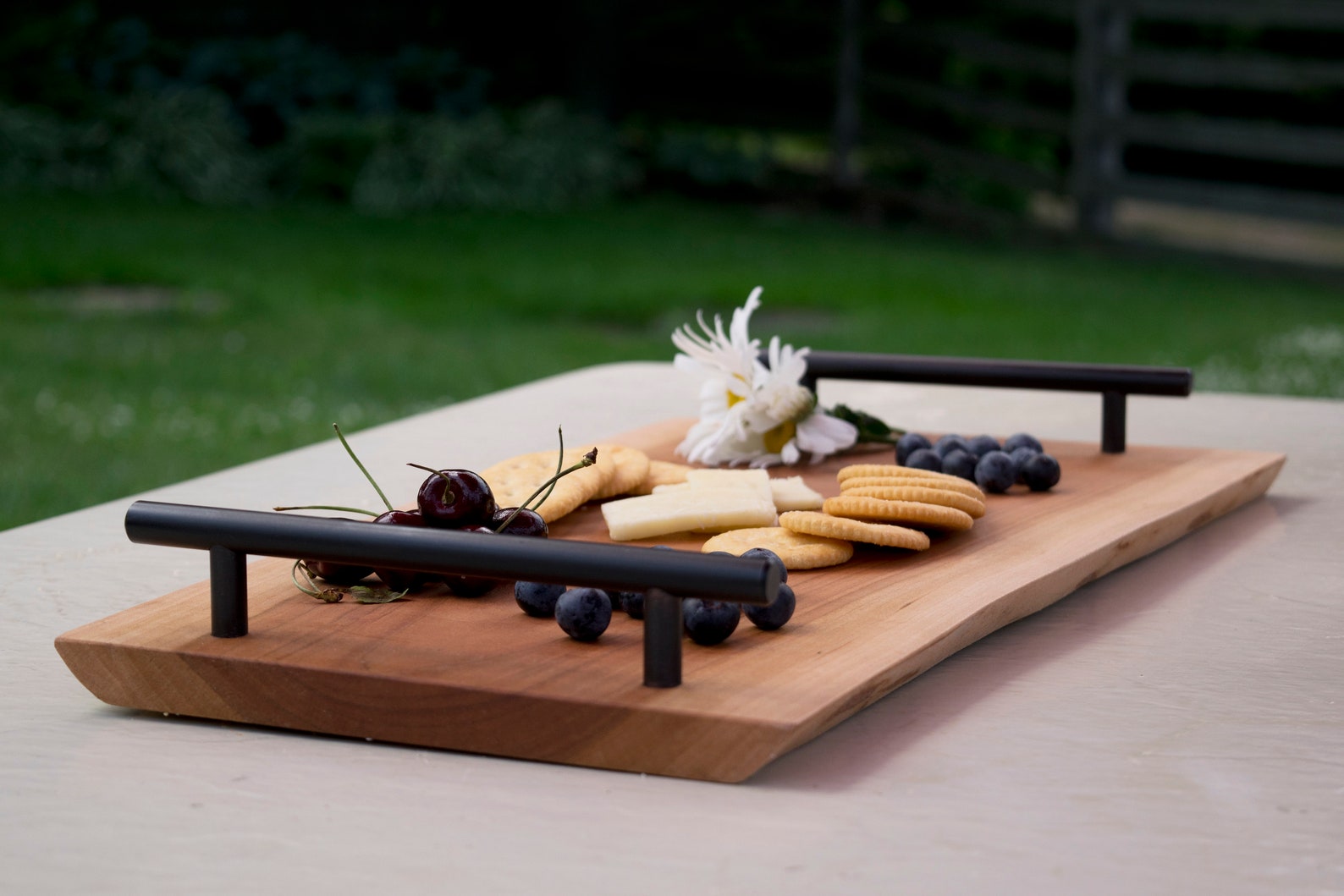 Live Edge Serving Trays - Etsy