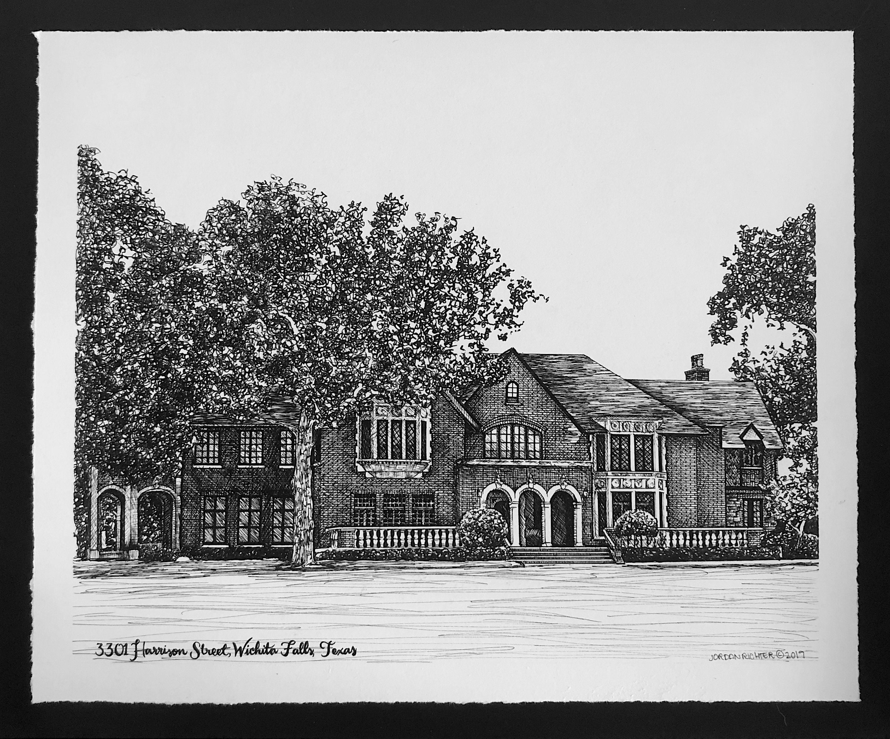 Realistic Place Portraits - Etsy