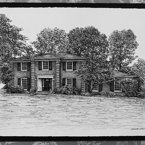 Realistic Place Portraits - Etsy