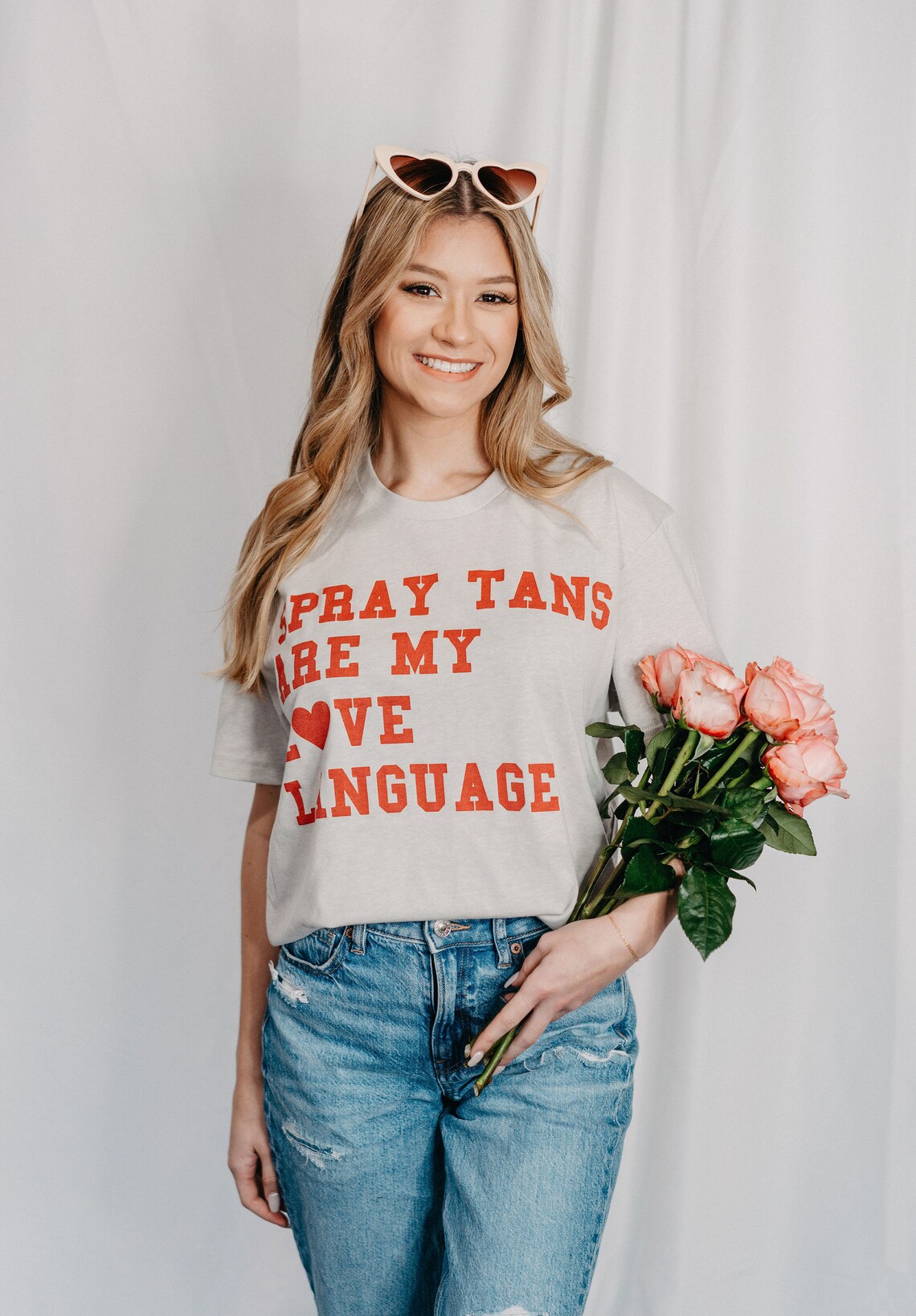 Spray Tans Are My Love Language Tee Spray Tan Valentine's Day Spray Tan ...