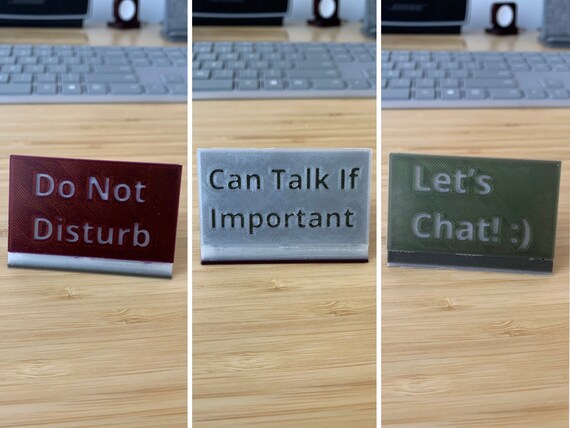 Do Not Disturb Desk Widget | Etsy