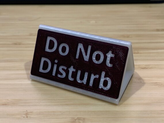 Do Not Disturb Desk Widget | Etsy