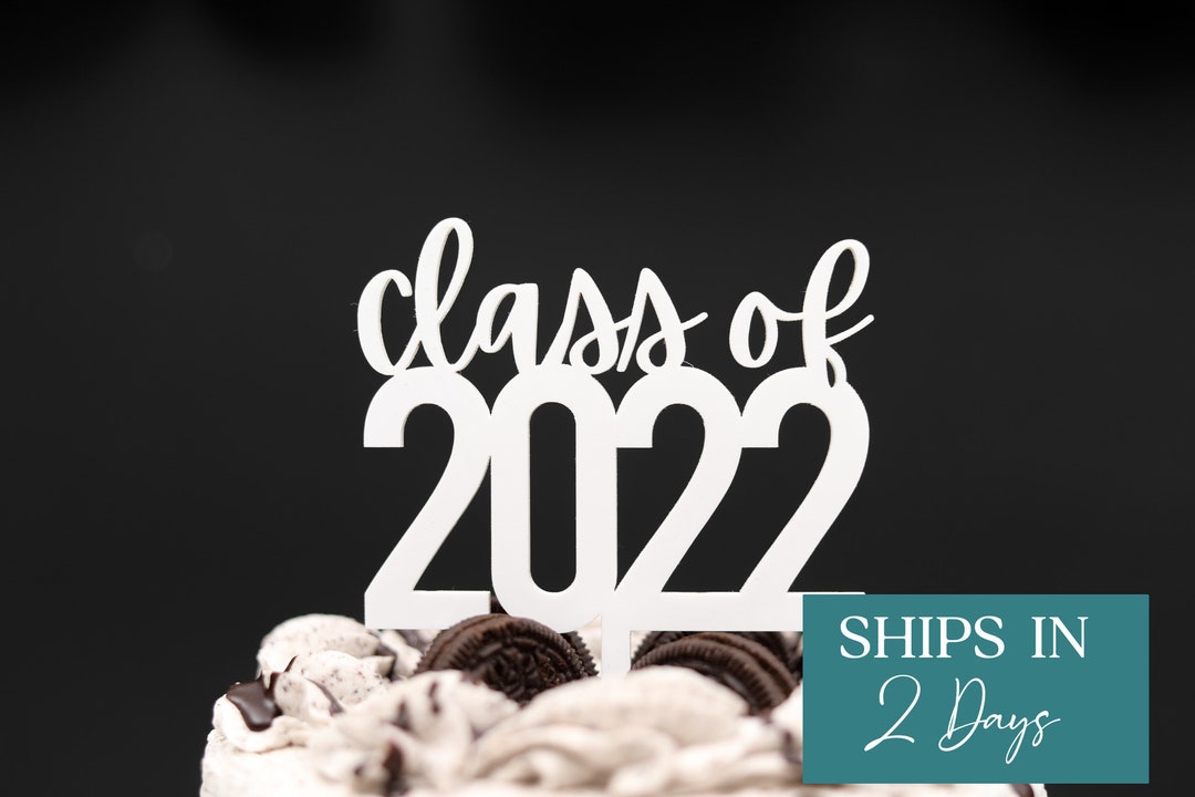Custom Graduation Party Cake Topper, Finally Done Cake Topper, 2022 ...