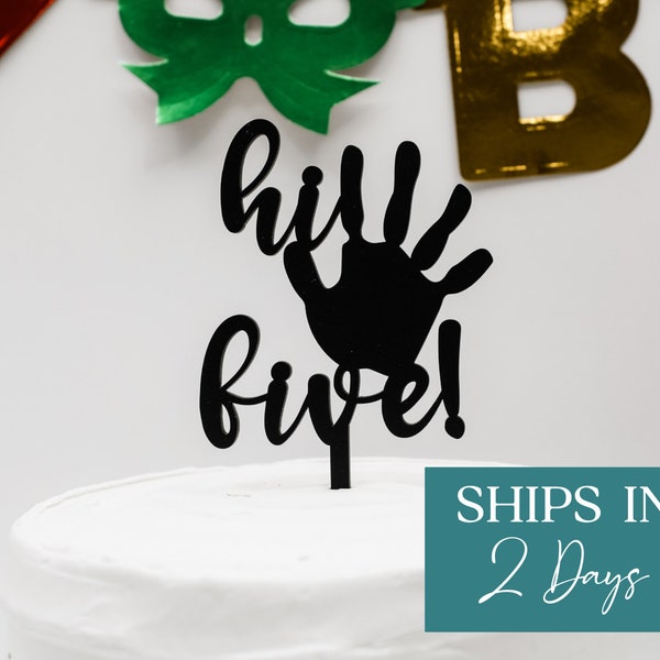 High Five Birthday - Etsy