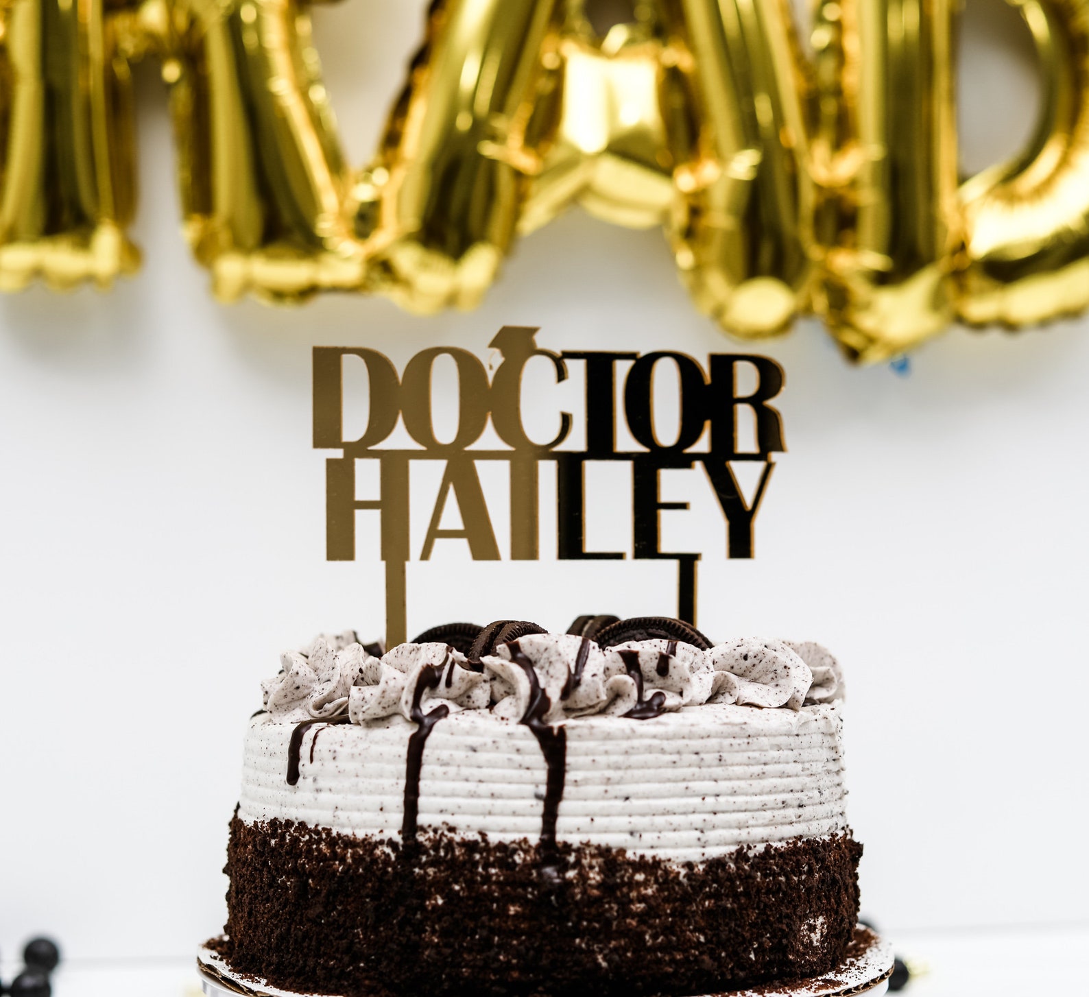 Custom Doctorate Graduation Cake Topper, Name Cake Topper, 2022 Grad ...