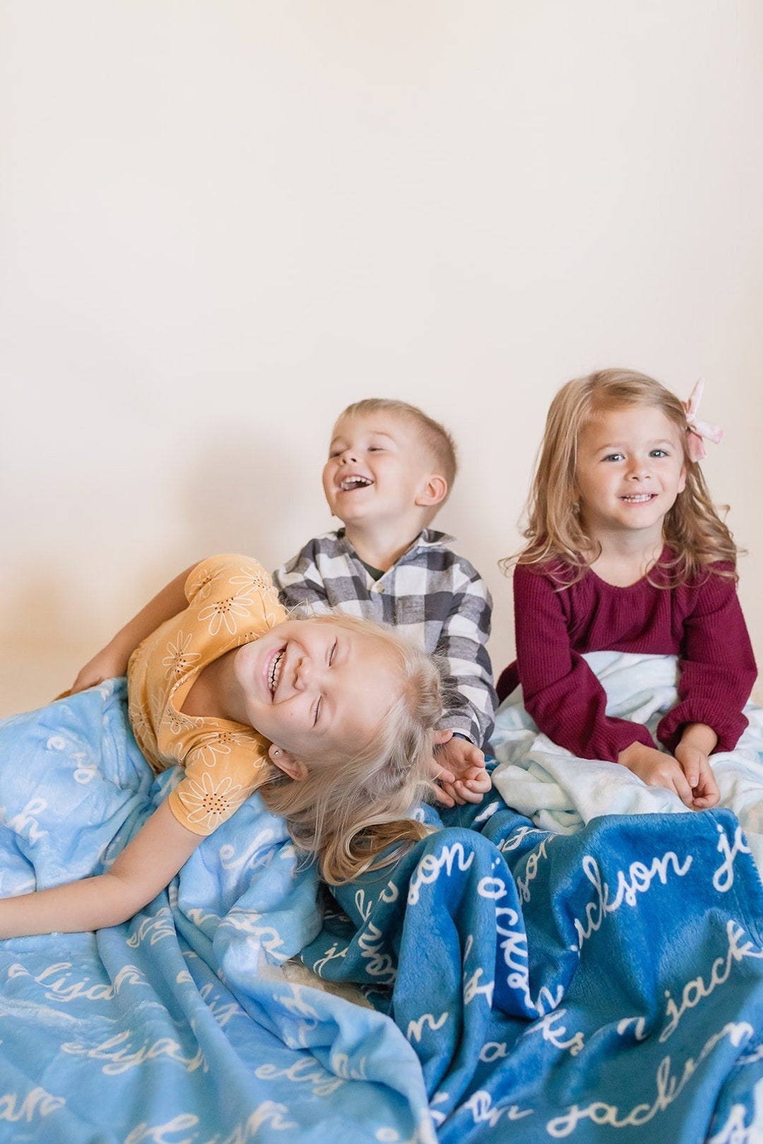 Kids Name Blanket, Plush Name Blanket, Personalized Name Blanket ...