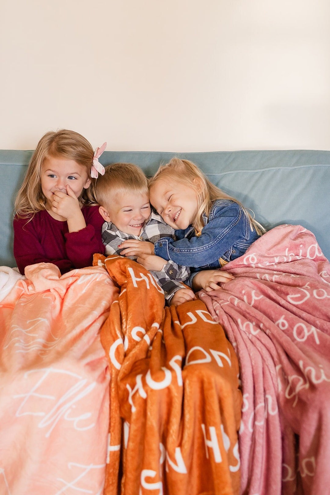 Kids Name Blanket, Plush Name Blanket, Personalized Name Blanket ...