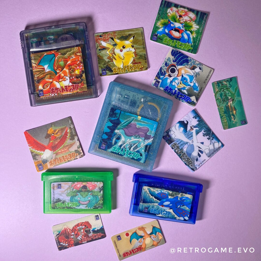 Gameboy, GBC and GBA Custom Vinyl Stickers – Replacement Labels ...