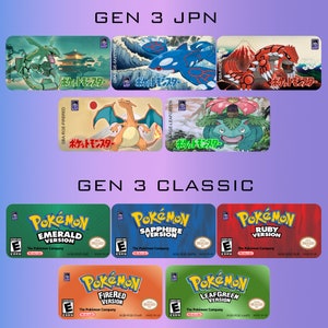 Gameboy, GBC and GBA Custom Vinyl Stickers – Replacement Labels ...