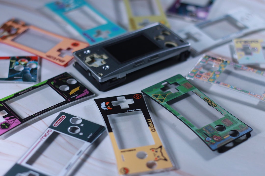 Gameboy MICRO Custom Faceplate Skin/overlay/sticker (other Parts Not ...