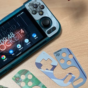 Retroid Pocket 4+ Custom Skin/overlay (buttons and Console Not Included ...