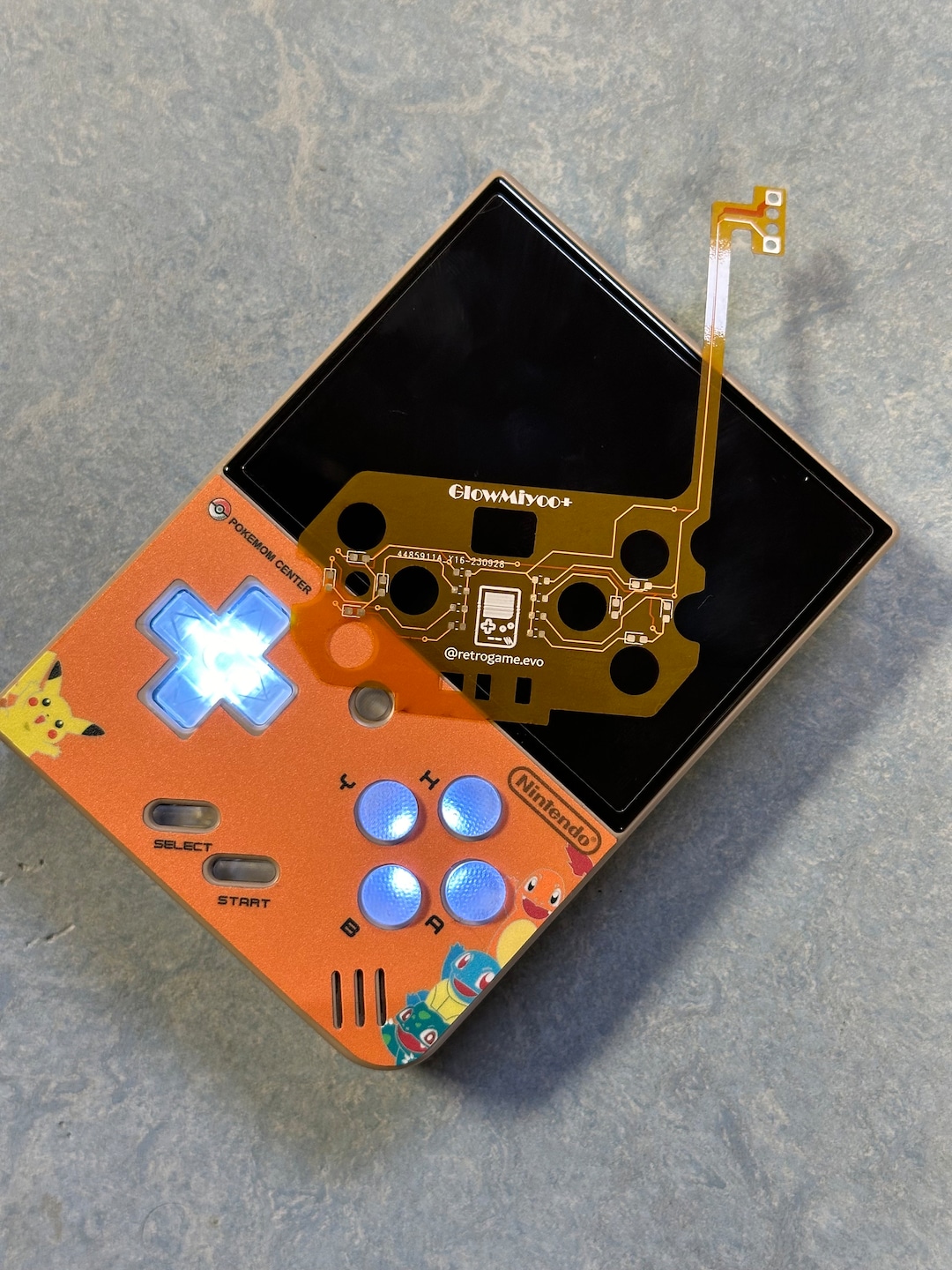 Glowmm a Custom LED PCB Made for the Miyoo Plus Pls Read Description - Etsy