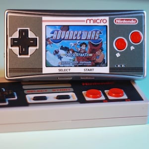 Gameboy MICRO Custom Faceplate Skin/overlay/sticker (other Parts Not ...