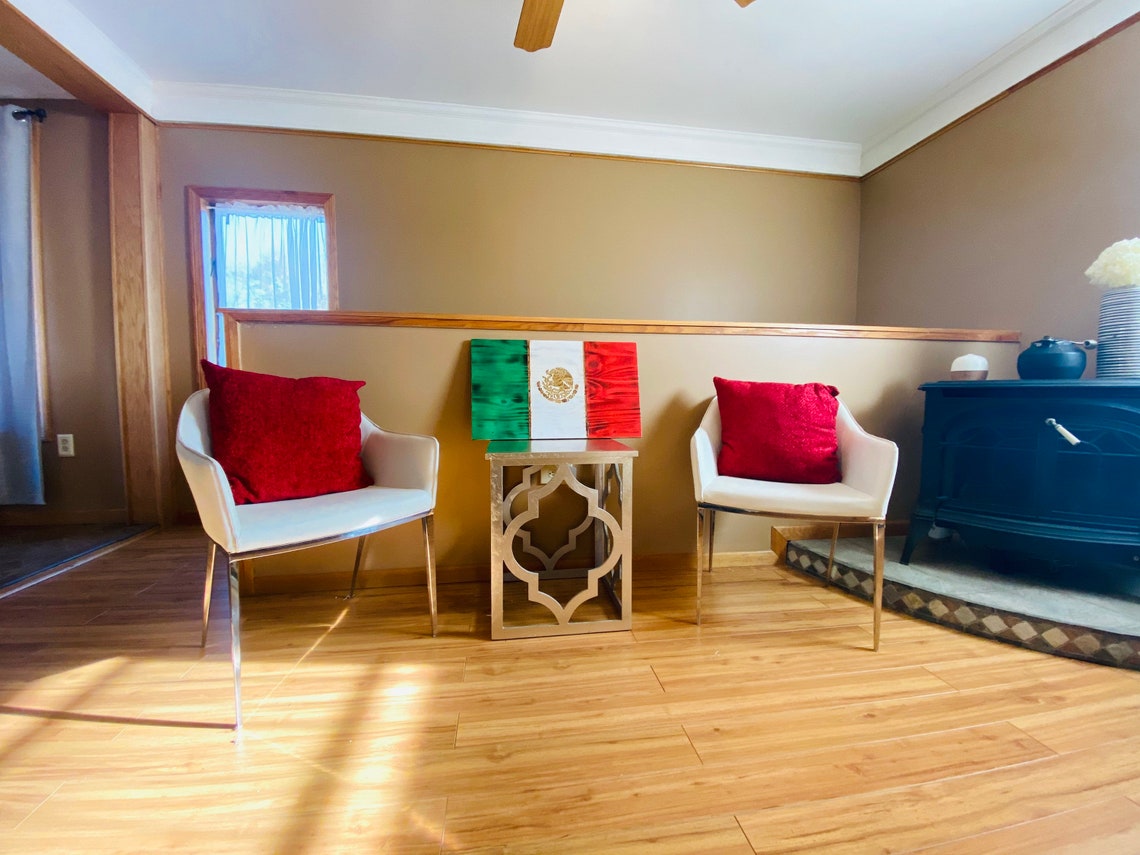 Mexican Rustic Flag, Rustic Wood Flag, Mexican Flag, 3D Carving, Mexico ...