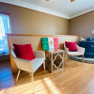 Mexican Rustic Flag, Rustic Wood Flag, Mexican Flag, 3D Carving, Mexico ...