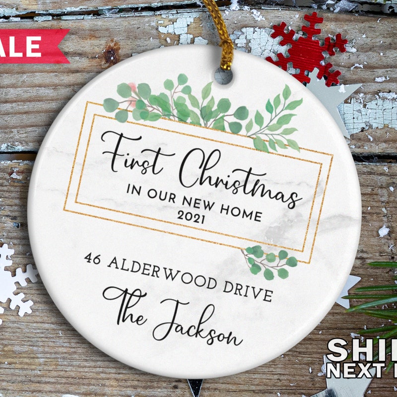 First Home Ornament - Etsy