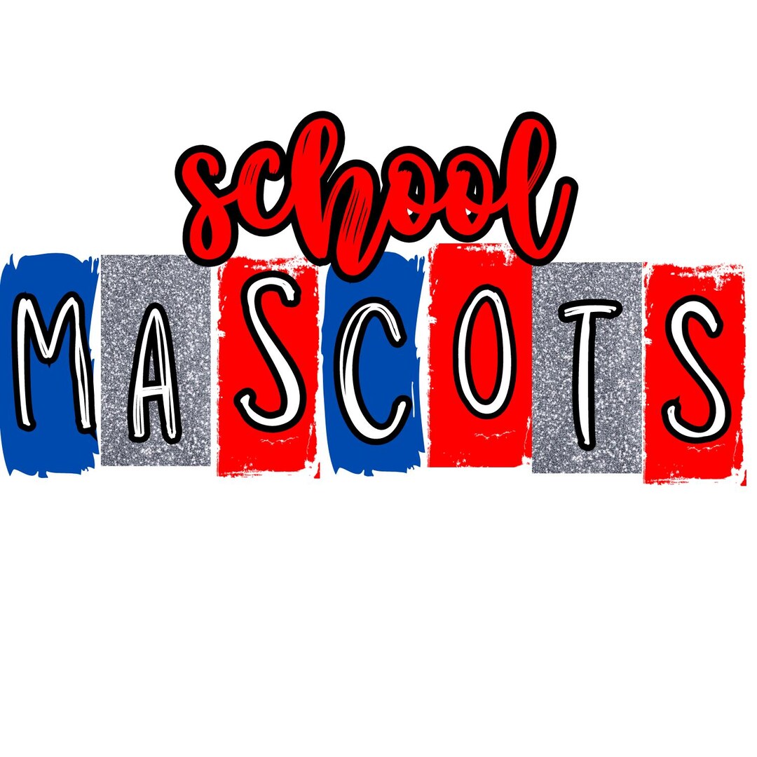 Custom Mascot Block Design PNG File Only - Etsy