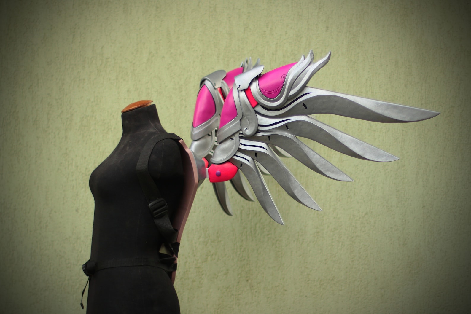 Wings PINK Mercy Overwatch Cosplay Craft - Etsy