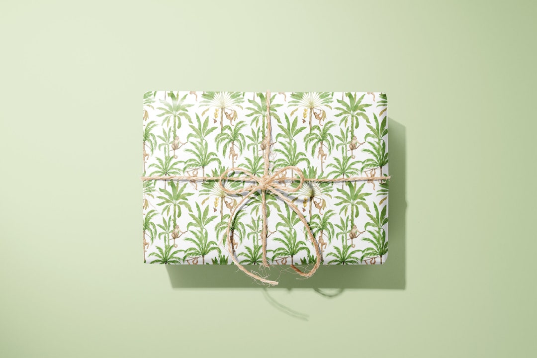 Monkey Wrapping Paper / Gift Wrap | for Birthdays and Other ...