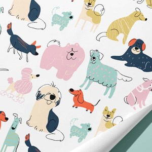 Doggy Wrapping Paper / Gift Wrap | Pet Gifts - Birthday - Ideal Gift - Etsy