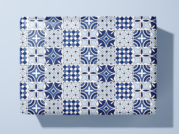 Tiled Pattern Wrapping Paper / Gift Wrap | Etsy
