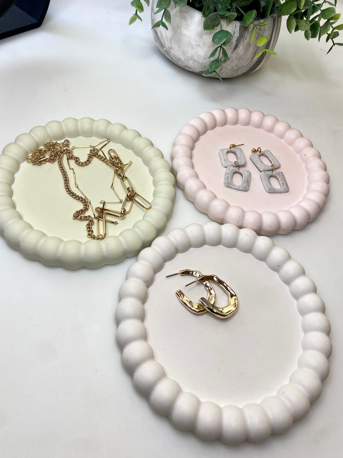 Bubble Tray, Aesthetic Tray, Jewelry Trinket Dish, Minimalist Home ...