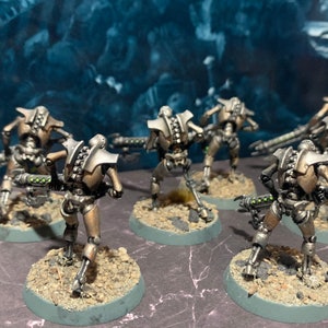 WH40K Warhammer 40k Necron Warriors Gauss Flayers Set of 10 Indomitus ...