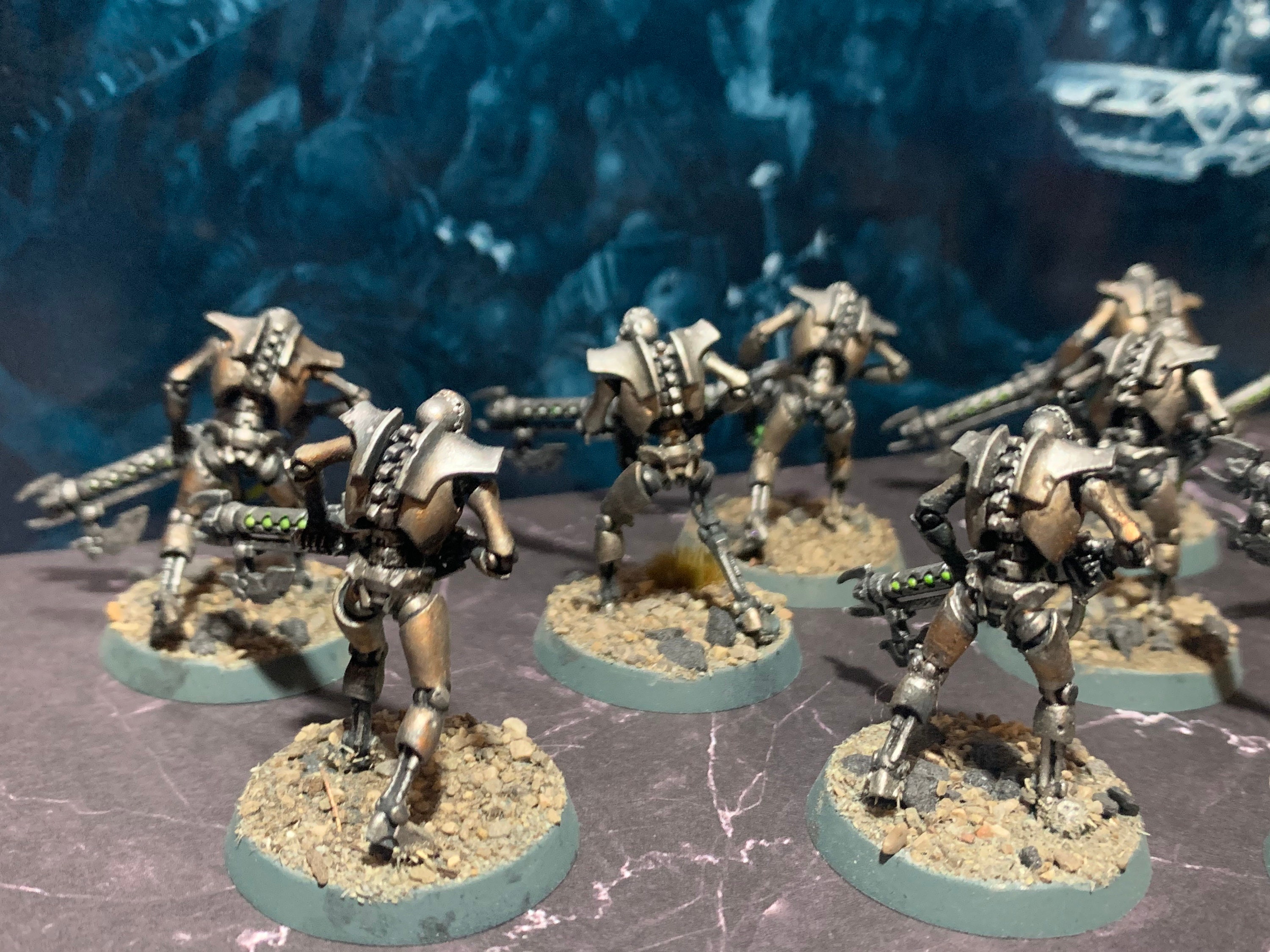 WH40K Warhammer 40k Necron Warriors Gauss Flayers Set of 10 - Etsy ...