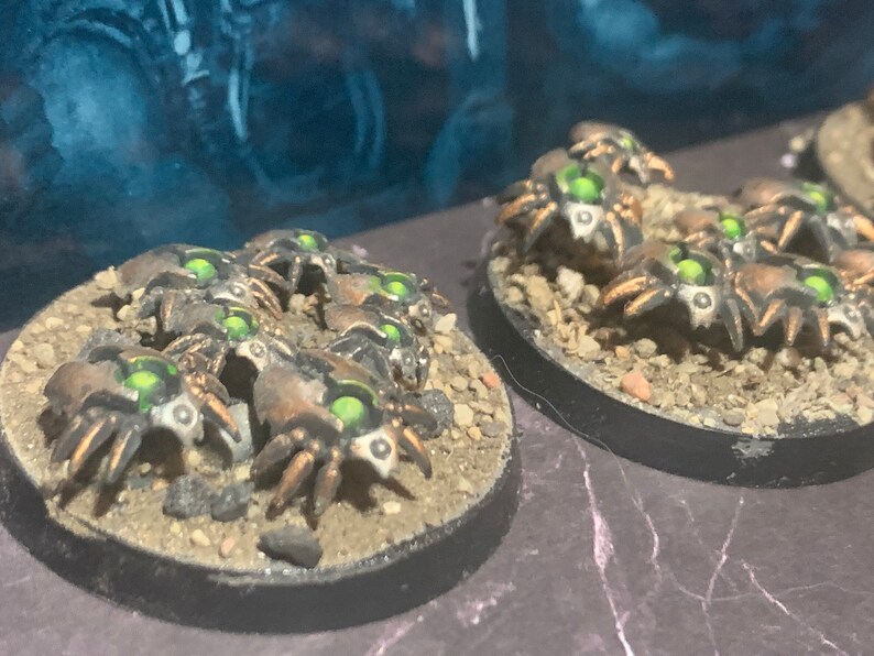 WH40K Warhammer 40k Necron Canoptek Scarab Swarm Set of 3 - Etsy
