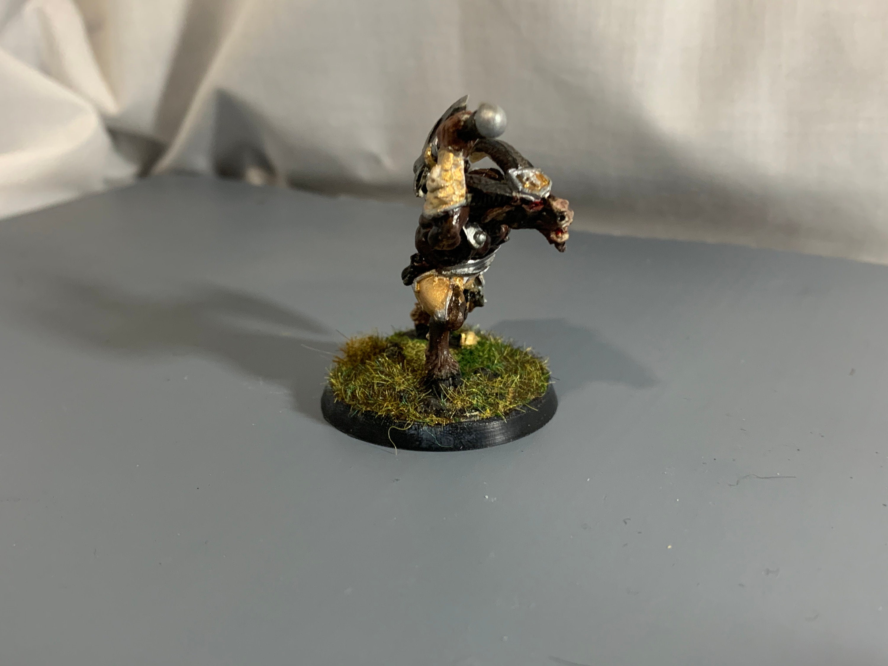 Beastman Champion Goat Man Tabletop Miniature - Etsy Israel