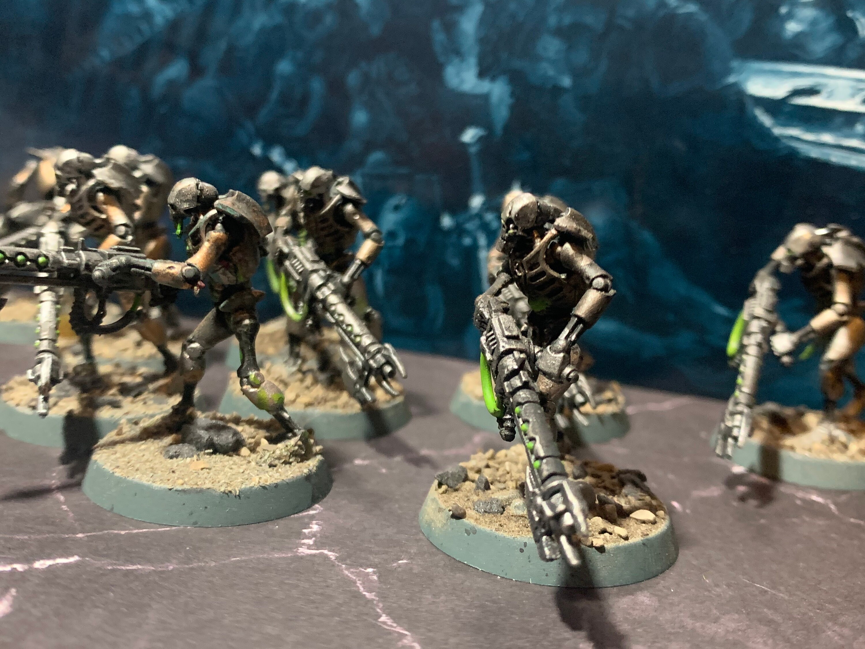 WH40K Warhammer 40k Necron Warriors Gauss Flayers Set of 10 - Etsy ...