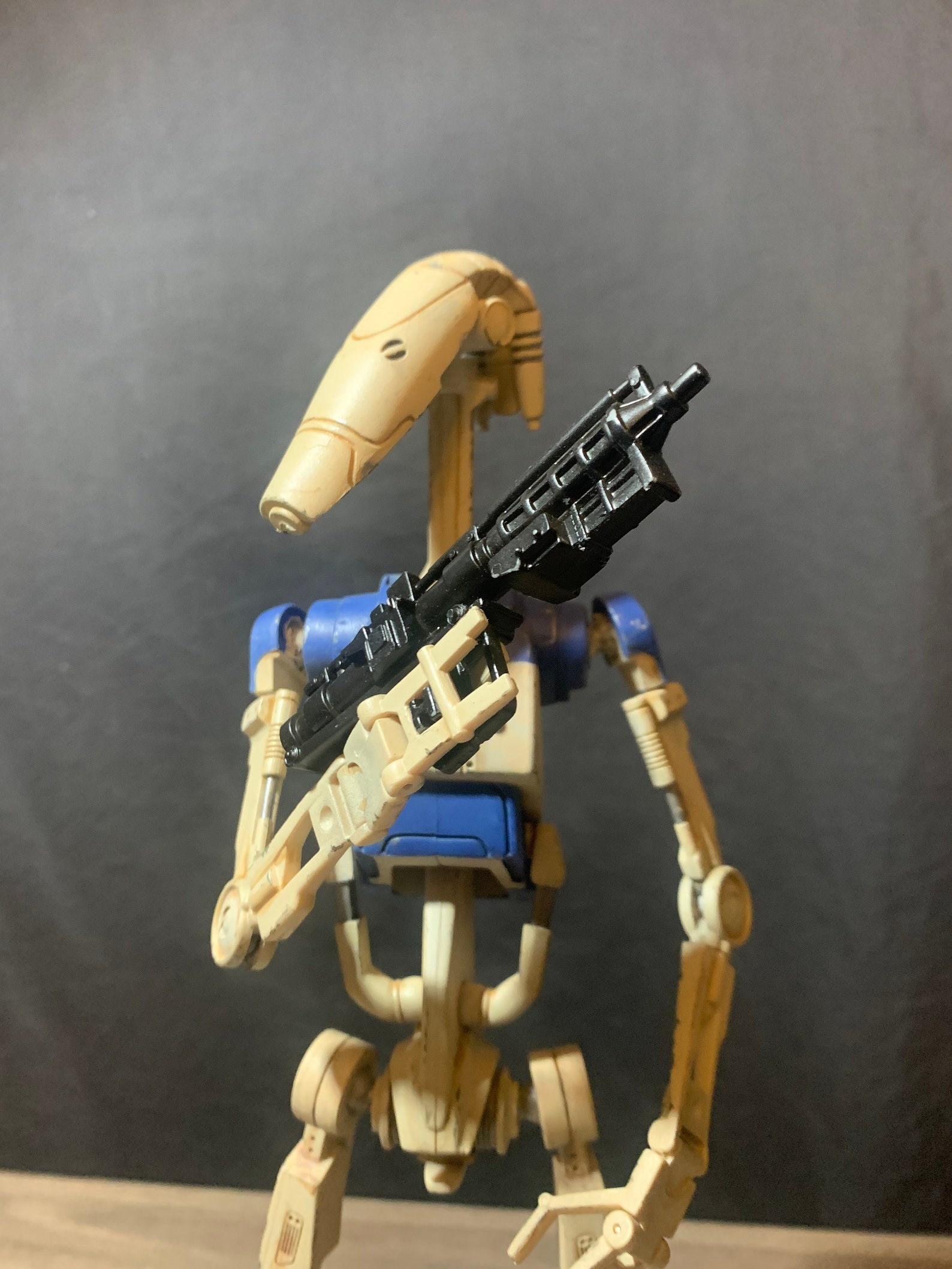 1/6 12 B-1 Blue Pilot Battle droid OOAK action figure | Etsy