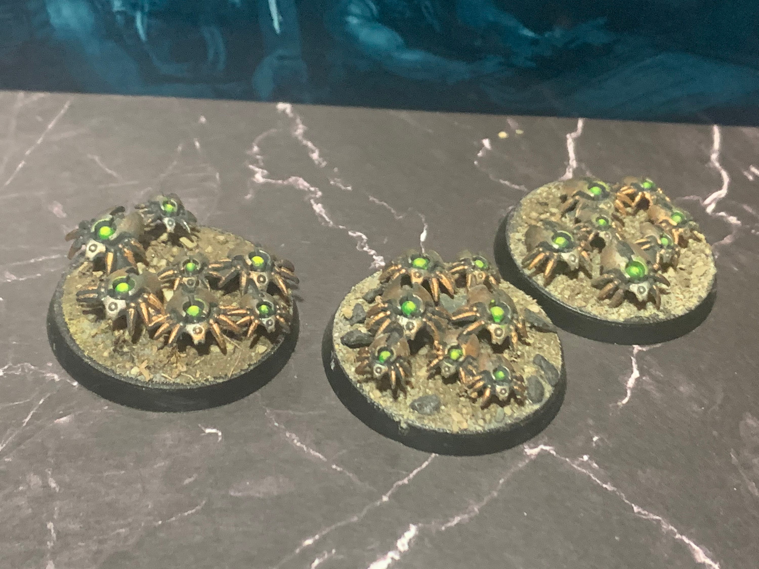 WH40K Warhammer 40k Necron Canoptek Scarabée Swarm Set de 3 figurines ...