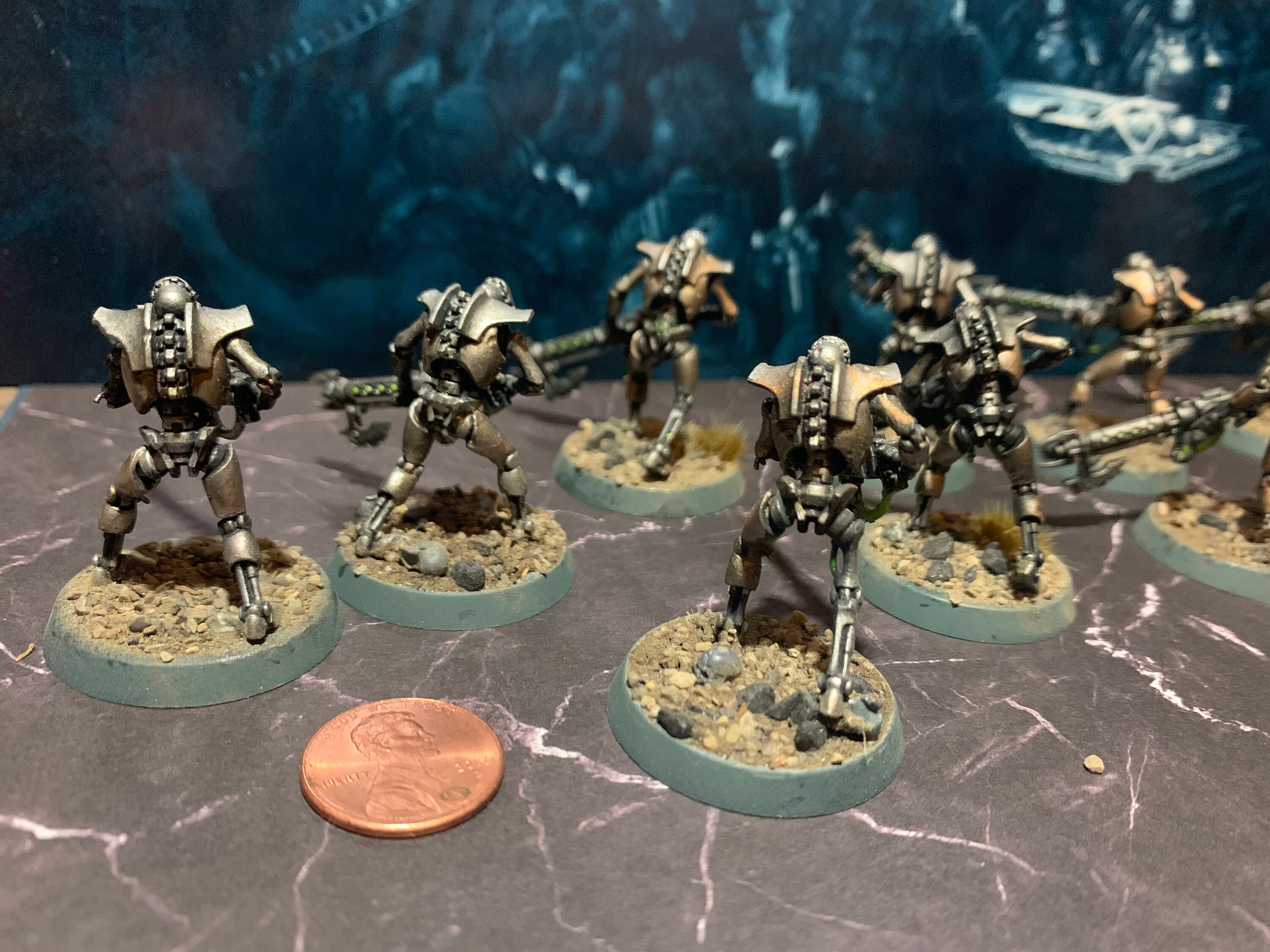 WH40K Warhammer 40k Necron Warriors Gauss Flayers Squad Set of - Etsy UK