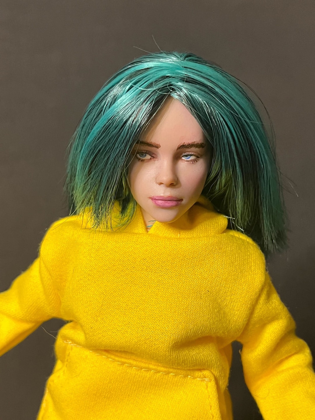 12 Fashion Doll Repaint Billie Eilish Bad Guy - Etsy