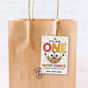 Teacher Appreciation Week Tag Printable, Teacher Gift Tags, One Smart ...