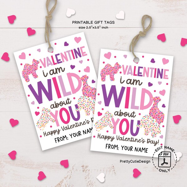Animal Cracker Label - Etsy