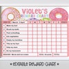 Pirates Animals Reward Chart for Kids, Simple Kids Reward Chart, Cute ...