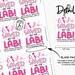 Medical Lab Week Appreciation Week, Saved by the Lab Gift Tag Printable ...