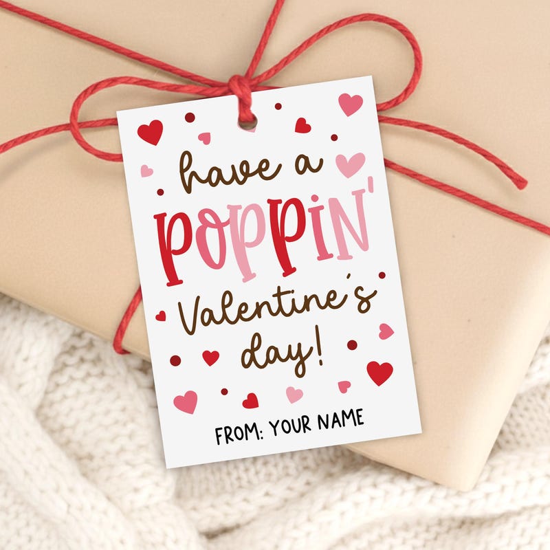 Valentine Popcorn Bags - Etsy