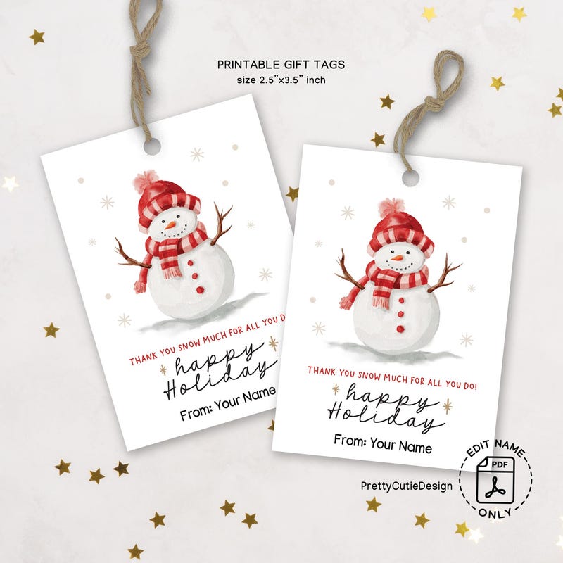 Thank You Snow Much - Etsy