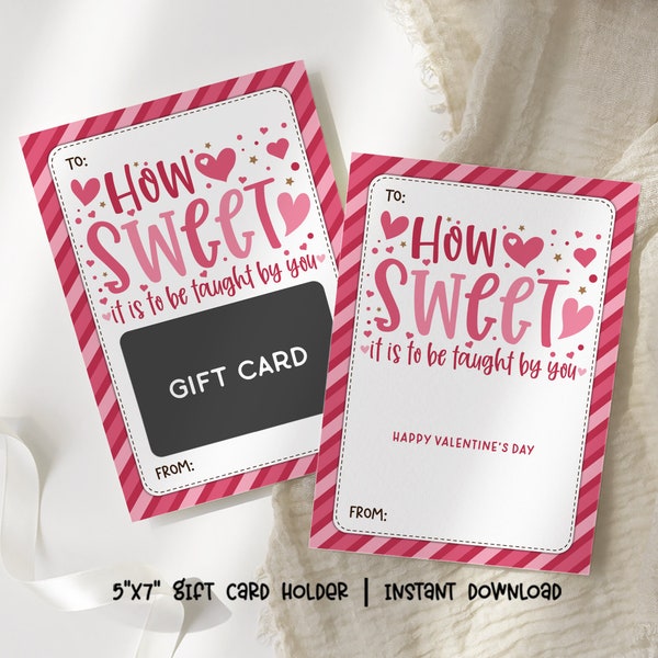 Teacher Valentines - Etsy