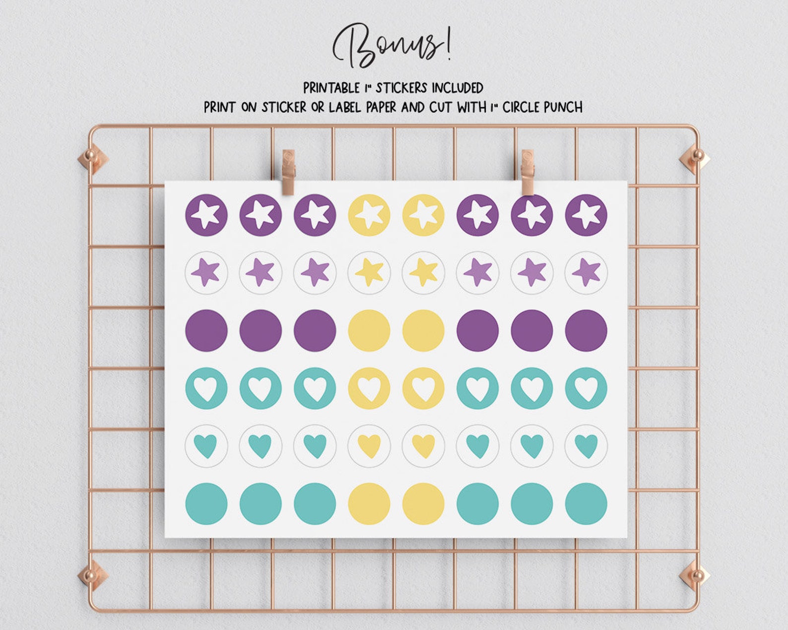 Summer With Animals Reward Chart for Kids, Simple Kids Reward Chart ...