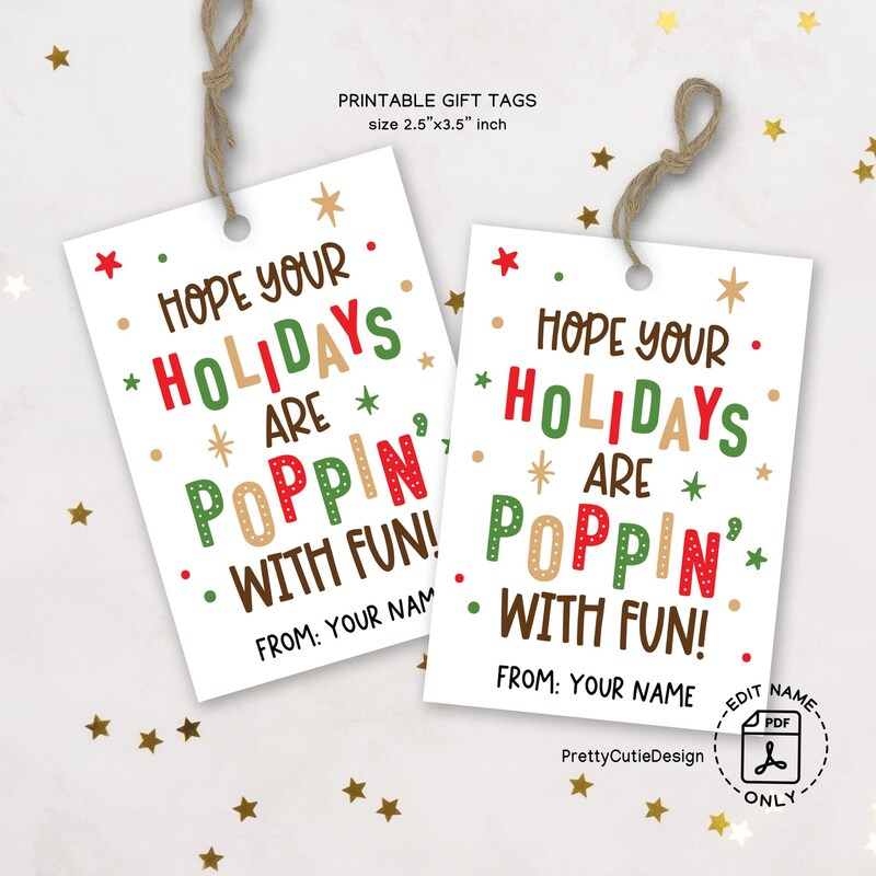 Christmas Tags - Etsy