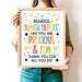 School Lunch Hero Day Sign Printable, Precious and Few Lunch Staff ...
