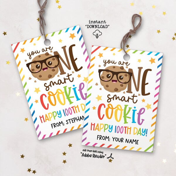 100th Day of School - Etsy