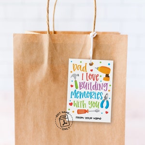 Fathers Day Tag Printable, Happy Fathers Day Gifts, Fathers Day Cards ...