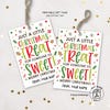 EDITABLE A Little Christmas Treat for Someone so Sweet Gift Tags ...