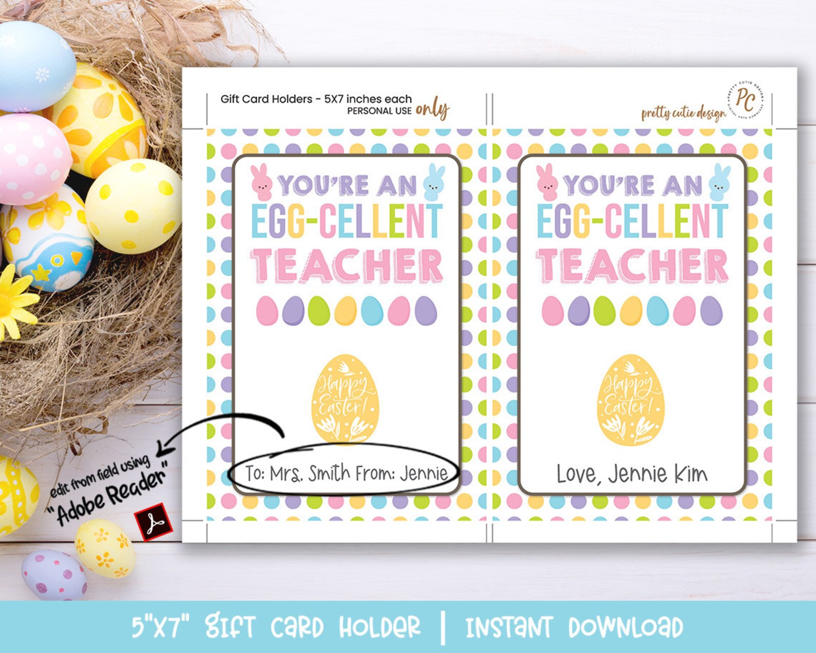 You're an Egg-cellent Teacher Pastel Color Easter Coffee - Etsy