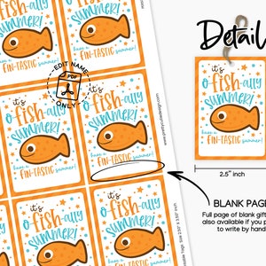 End of School Year Tags, End of Year Student Gift, Summer Break Gift ...